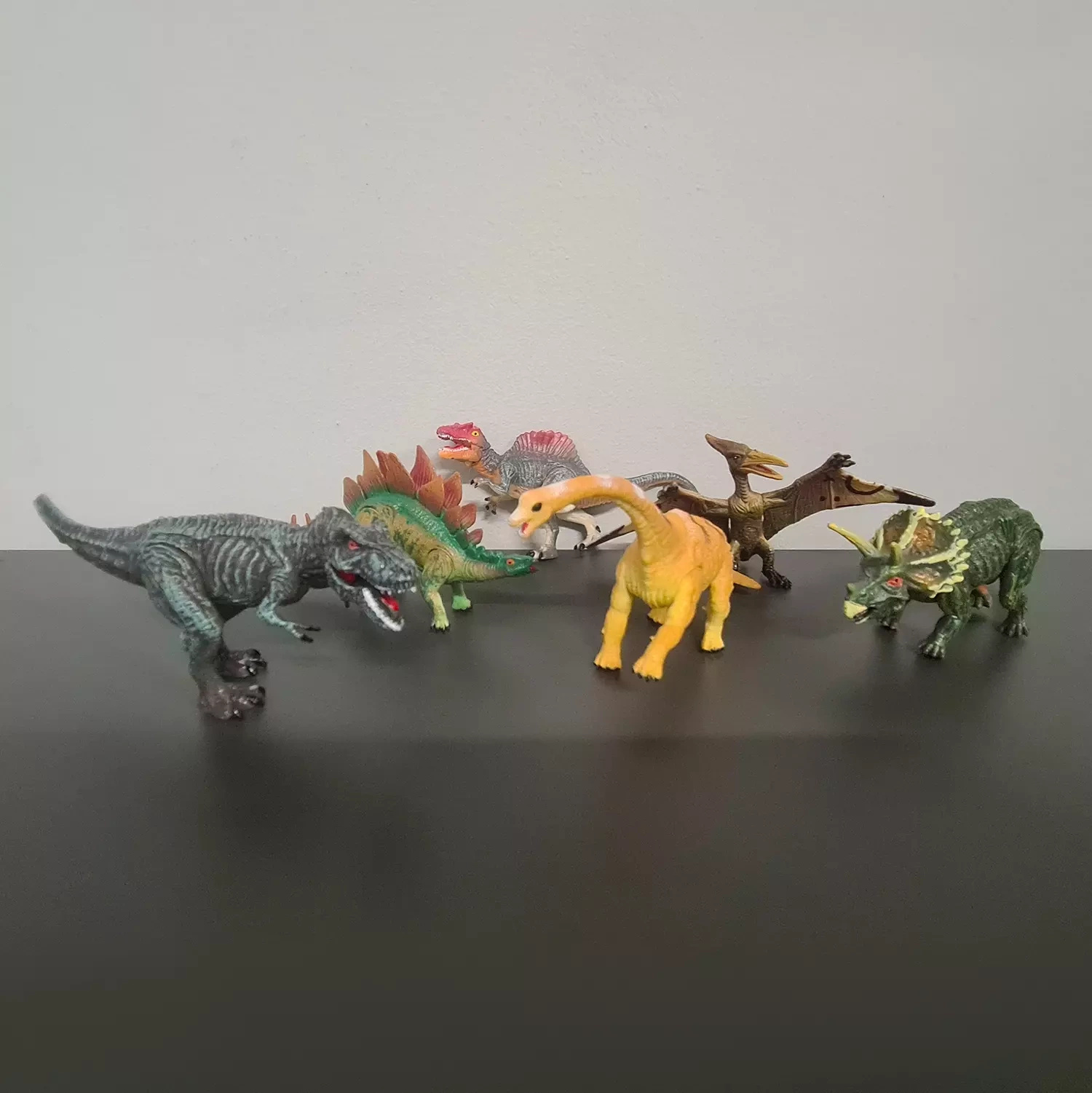 Zestaw Dinozaury Figurki Ruchome Dinozaur 6 szt KRUZZEL | Dziecko ...